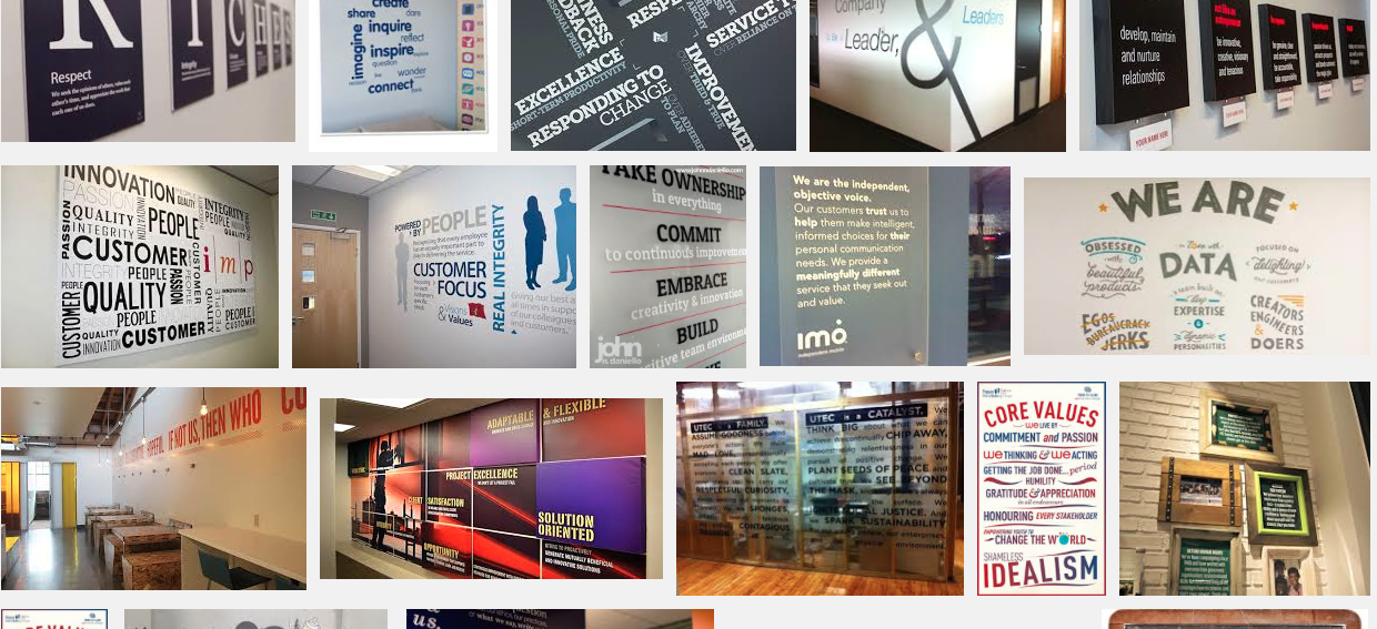 Values, values on the wall - What is the point of you all? | Maiken Piil
